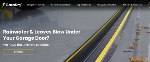 GaraDry® Garage Door Threshold Seal: Transforming Spaces, Defying Elem ...